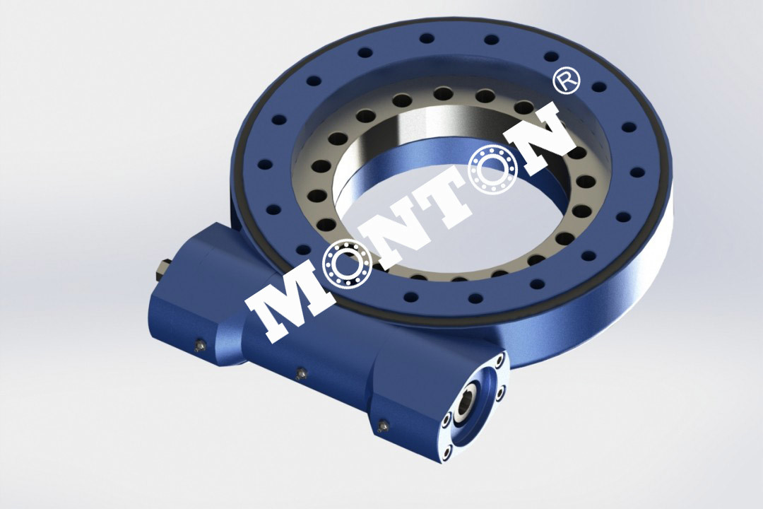 Solar Tracking Bracket Worm Gear Slew Drive Can Safely Hold Radial And ...