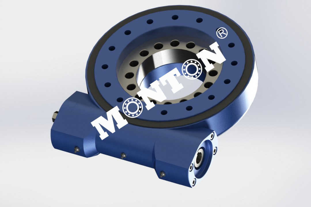Aerial Working Platform Worm Gear Slew Drive For Solar Tracker CE ...