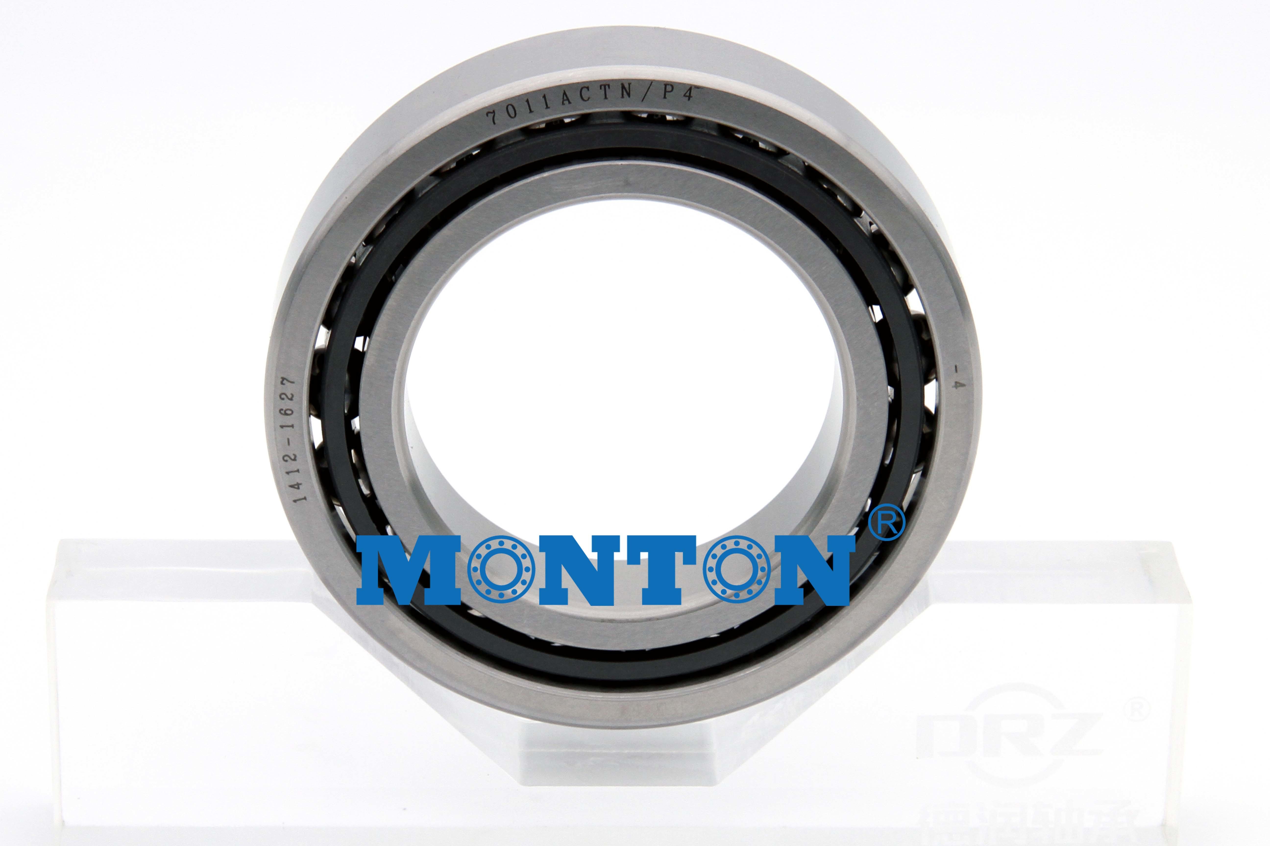 High precision spindle bearing HC7014-C-T-P4S-UL angular contact ball ...